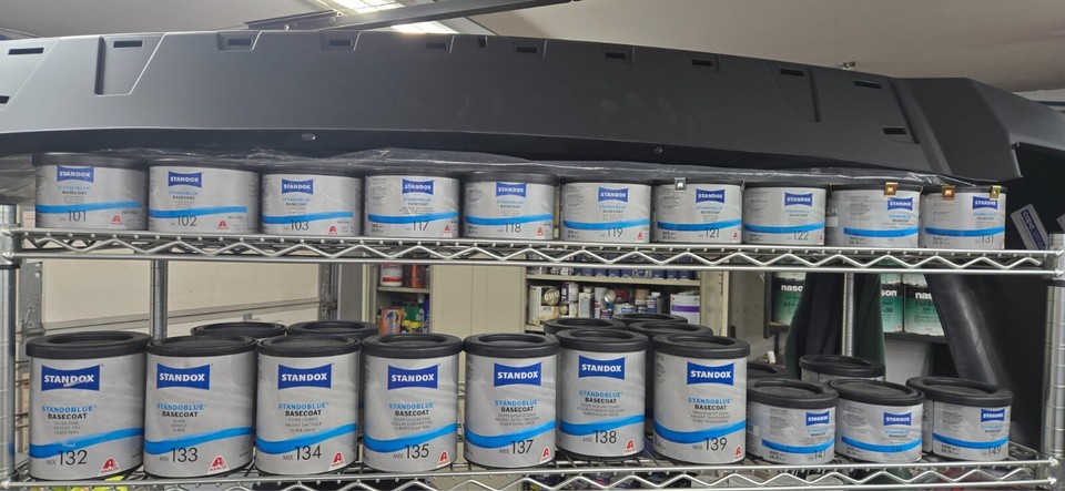 Standox ,Axalta Water-based Auto Paint w tints ,hardeners, thinners ...