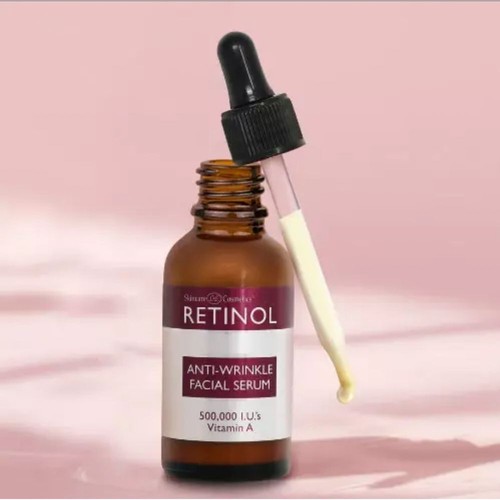 Skincare Cosmetics Retinol Anti-Wrinkle Facial Serum 500,000 IU Vitamin ...