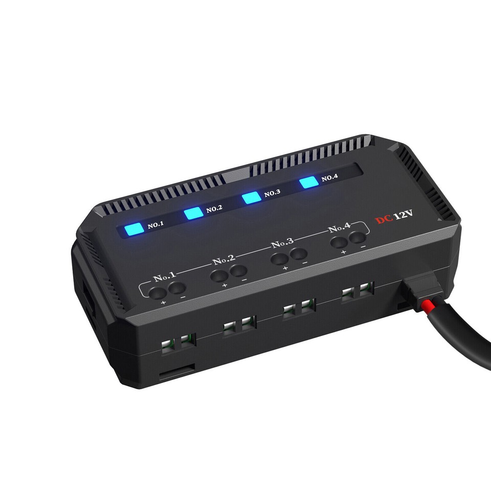 12V Universal 20A Motorcycle Fuse Block Fuse and Relay Box Kit with 4 ...