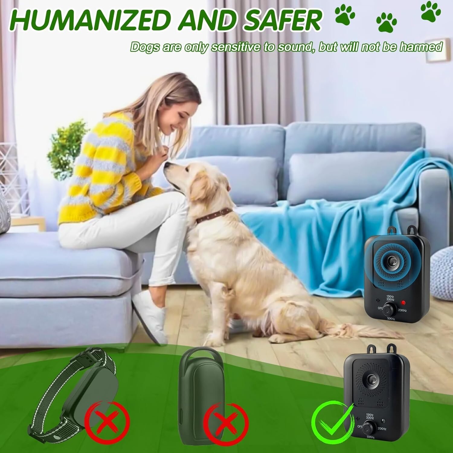 Anti Barking Devices, Ultrasonic Dog Barking Control Devices with 3 ...
