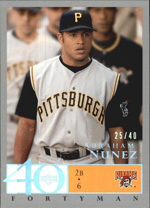 2003 Upper Deck 40 Man - Abraham Nunez #711 Rainbow /40 for sale online ...