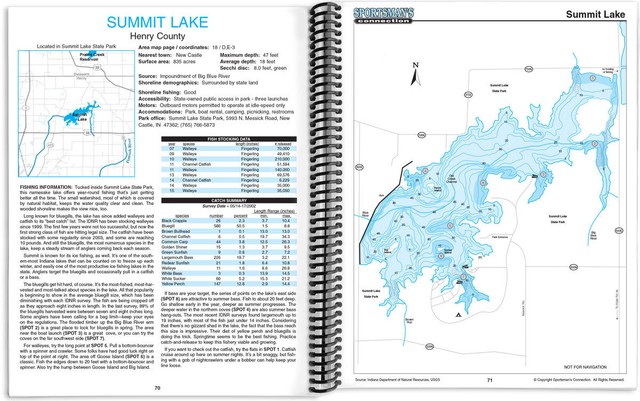 Indiana - Fishing Map Guide - Outside of the NE Region Vol. 2 : Lake ...