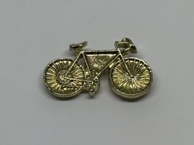 Vintage Bicycle Bike Cycling Gold-Tone Lapel Pin (P35) | eBay