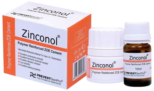 Prevest-Denpro Zinconol Ploymer Reinforced ZOE Cement Zinc Oxide Cement ...