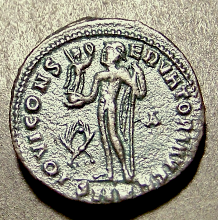 CONSTANTINE I w/ Jupiter, King of Gods & Victory, 19mm, RARE Roman Coin, 320 AD | eBay