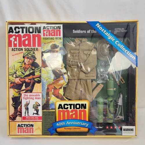 Action Man Action Soldier Australian Fighter Set 40th Anniversary ...