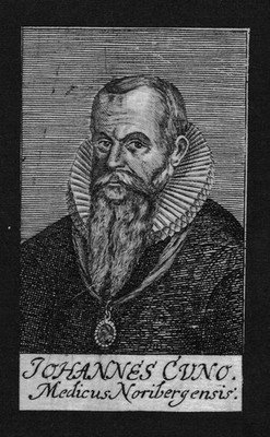 1680 - Johannes Cuno Arzt doctor Professor Nürnberg Kupferstich ...