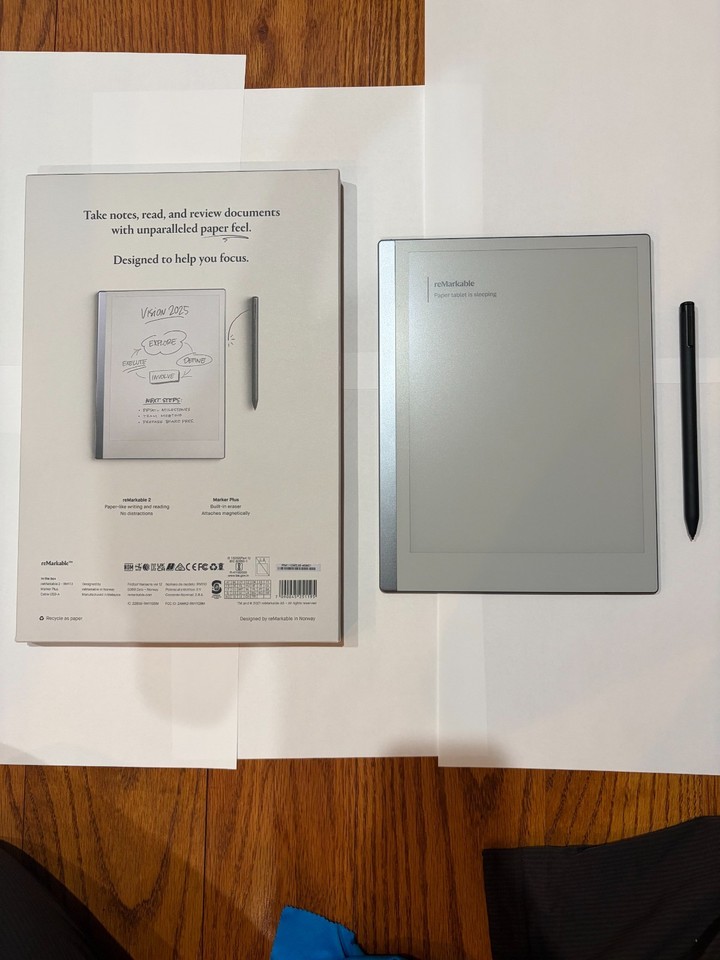 reMarkable 2 8GB Wi-Fi 10.3 inch Paper Tablet with Marker Plus and ...