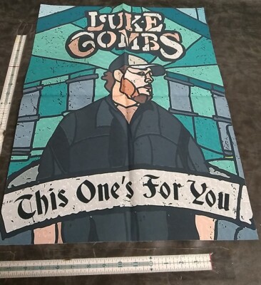 Luke combs Poster this ones for you plastic Poster Bedroom Decor ...
