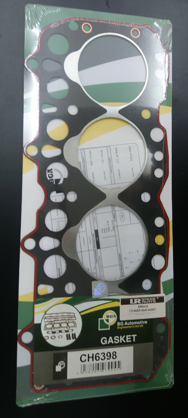 BGA CH6398 Head Gasket for Land Rover - ERR3618 / ETC5301 | eBay