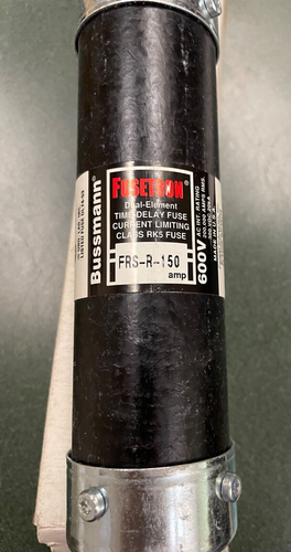 Bussmann Fusetron FRS-R-150 Amp Fuse Time Delay Class RK5 600 Volt | eBay