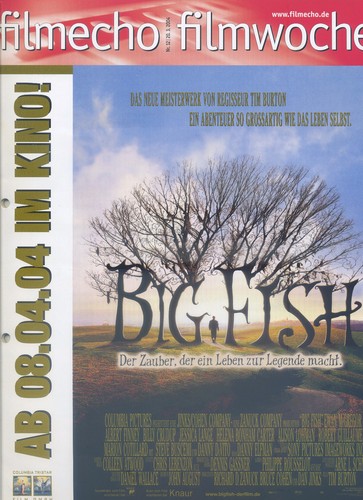 filmecho filmwoche Nr. 12 (2004) Big Fish Tim Burton Steve Buscemi ...