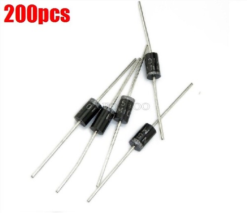 200Pcs 1N4004 1A 400V Rectifier Diode Tape ng | eBay