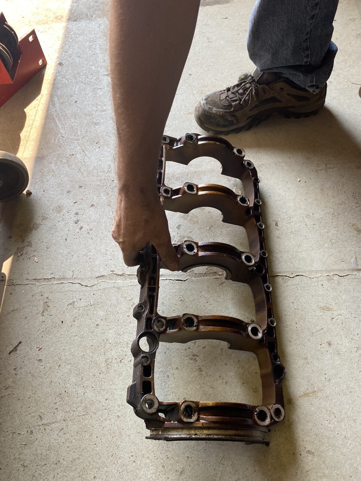 Porsche 924S 944 951 2.5L Engine Block Girdle | eBay