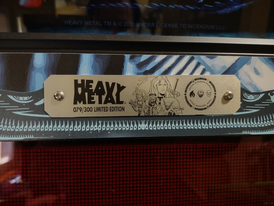 Heavy Metal Pinball Machine By Stern - Rare Game | eBay