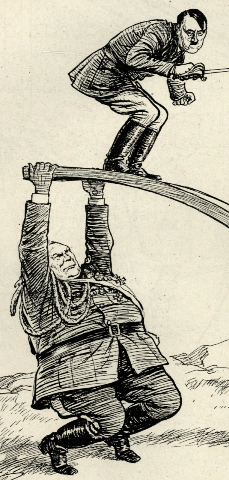 RARE WW 2 British PROPAGANDA Cartoon - HITLER - GOEBBELS "Spring ...