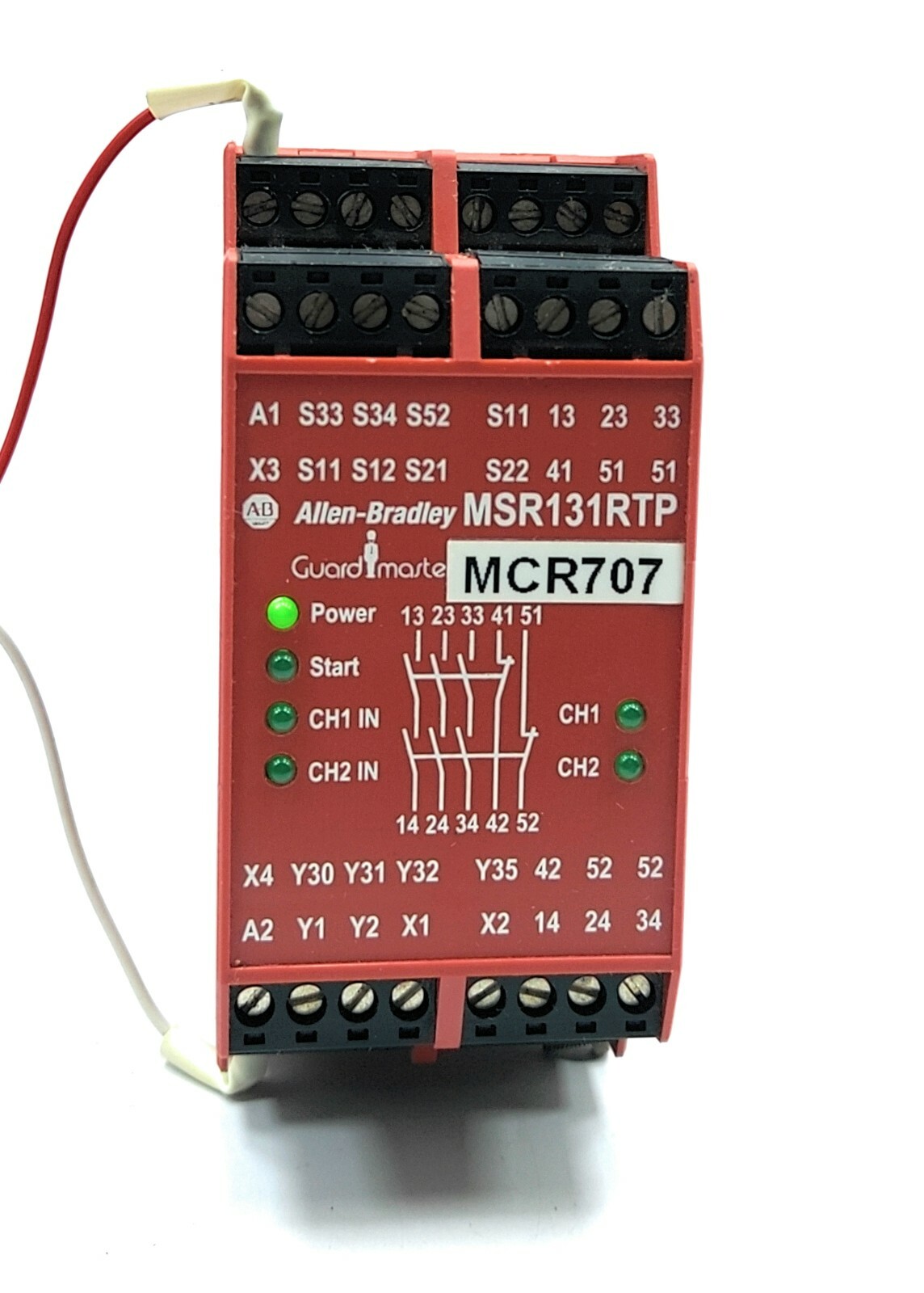 Allen Bradley MSR131RTP 440R-C23139 Ser. B Guardmaster Safety Relay | eBay