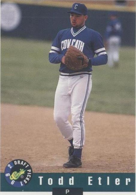 1992 Classic Draft Picks - Todd Etler #54 (RC) for sale online | eBay