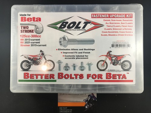 Pro-Pack Nuts & Bolts Kit Fits BETA RR200 2T 2020 2021 2022 2023 2024 ...