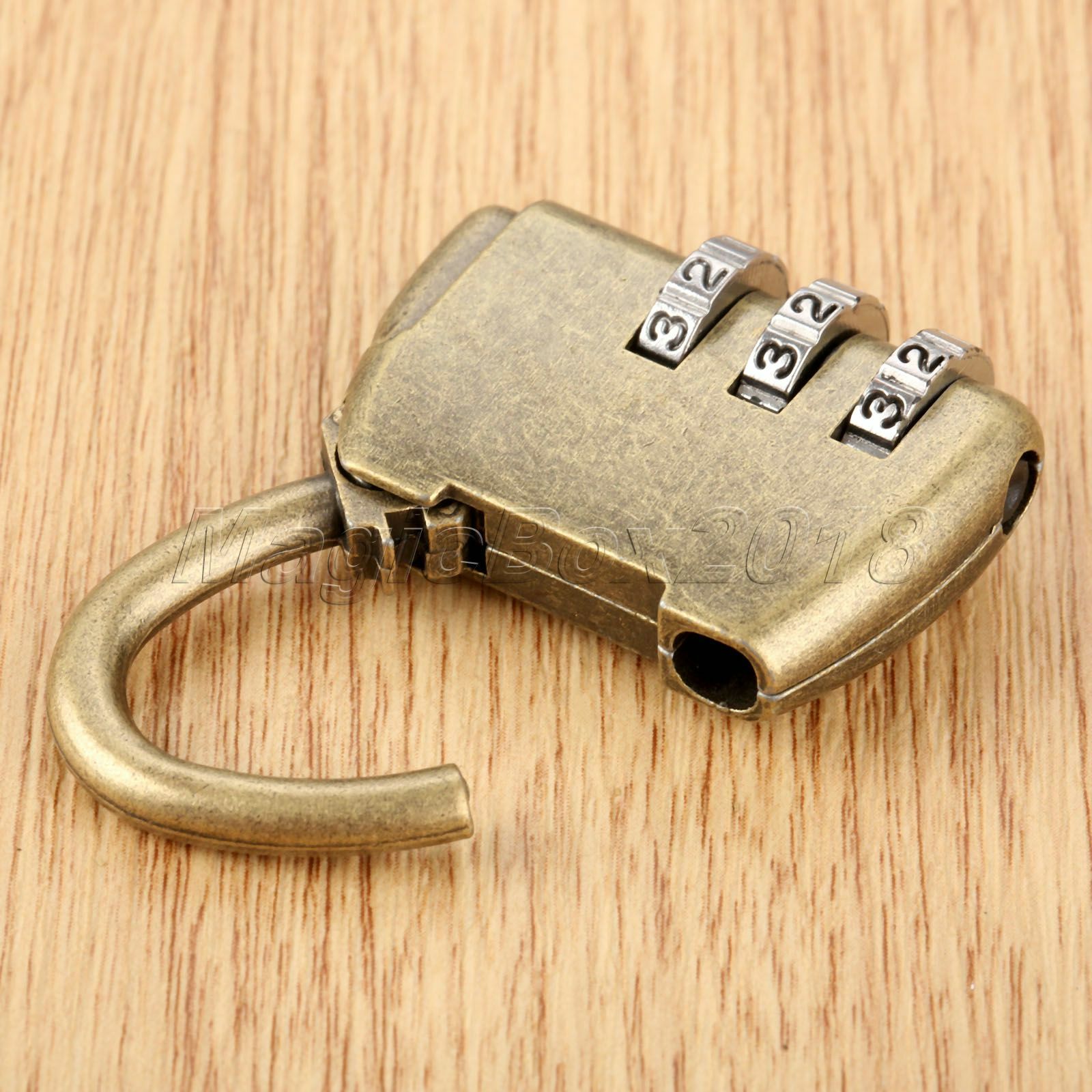 1x Password Padlock Antique Chinese Style Jewelry Box Lock Furniture ...