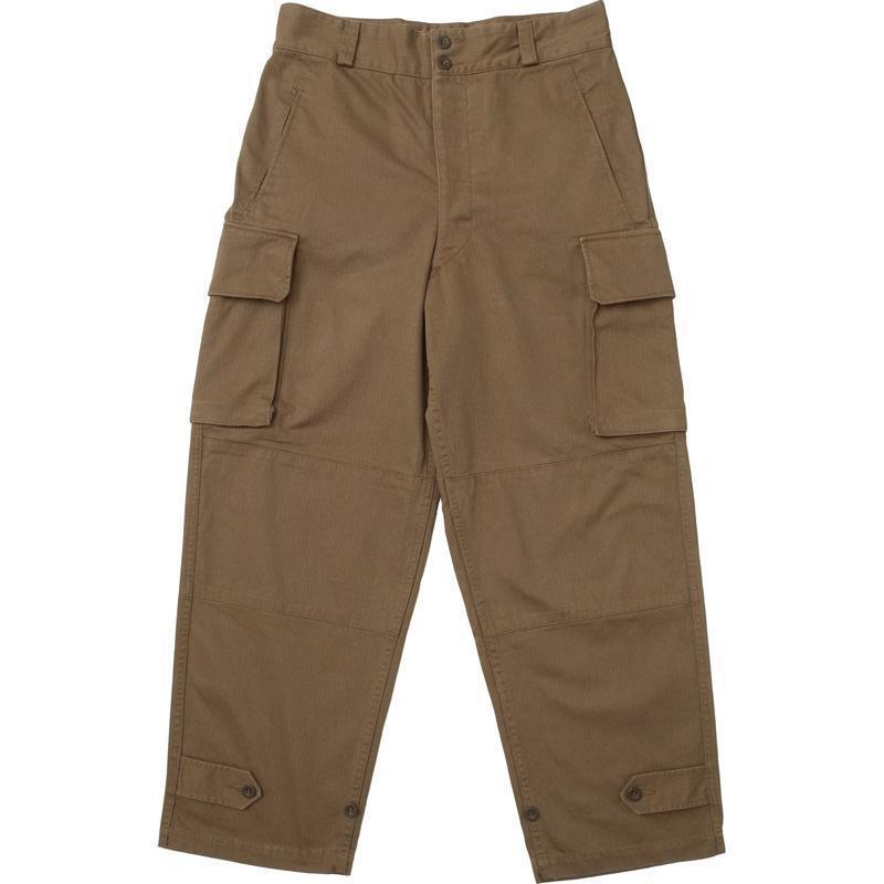 French Armym-47 Hbt Cargo Pants Late Model Brown 24 F… - Gem