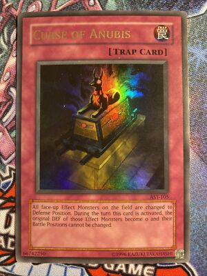 (AA) Yugioh Curse of Anubis AST-105 Ultra Rare Unlimited MP (1) | eBay