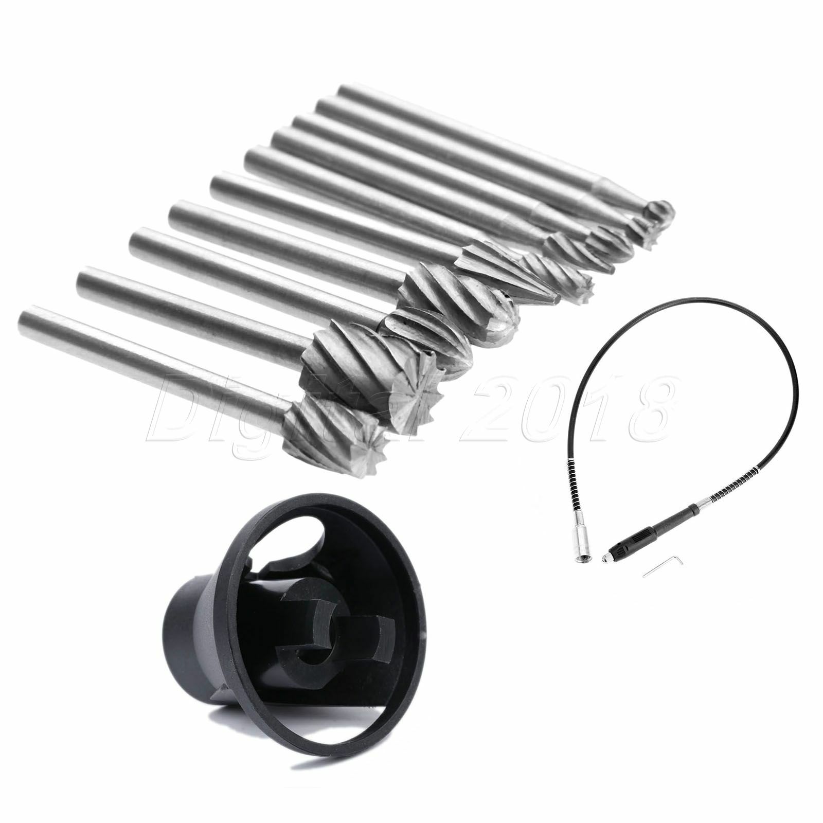 12pcs Grinder Rotary Tool Accessories & Drill Locator Set Polishing ...