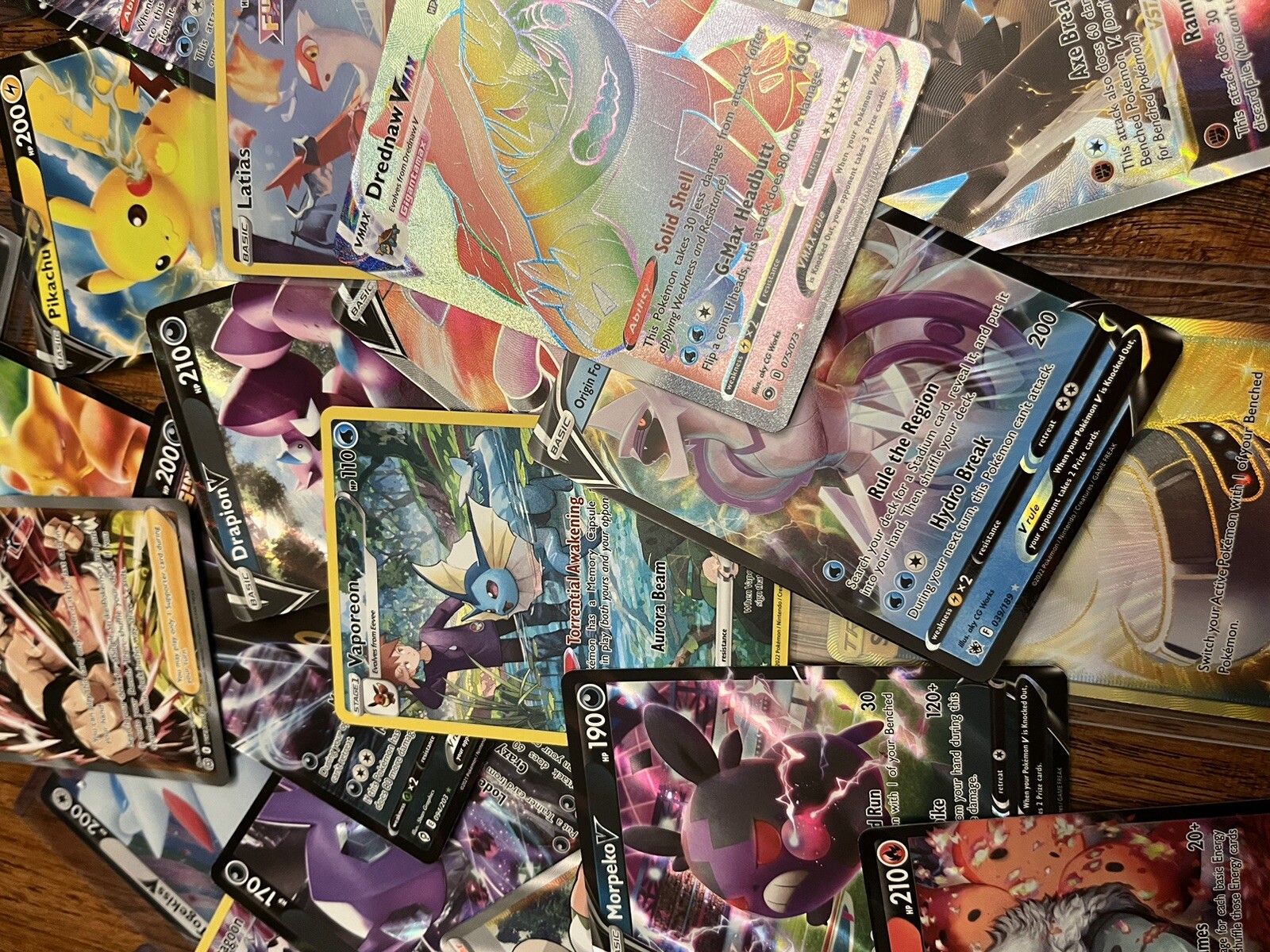 Pokemon TCG Card Lot 150 Cards - Rares Holos TWO ULTRA RARES INCLUDED ...