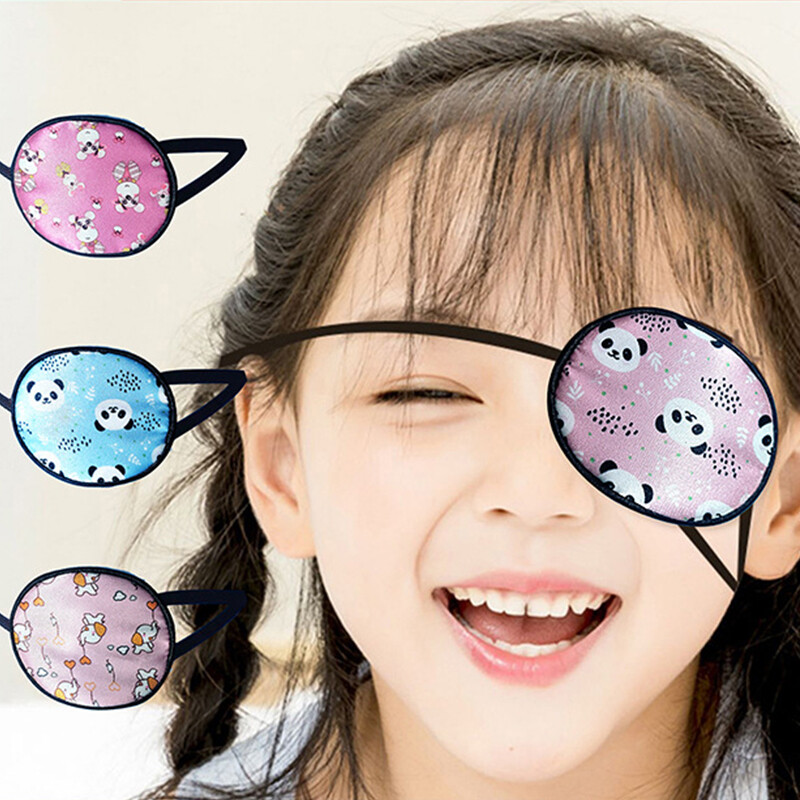 3D Child Single Eye Cover Portable Cartoon Soft Eye Patch Amblyopia ...