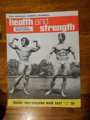 HEALTH and STRENGTH bodybuilding magazine PAUL GRANT & FRANK COLOMBERA ...
