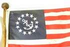 American Flag with a Fouled Anchor in a Circle of Thirteen Stars | eBay