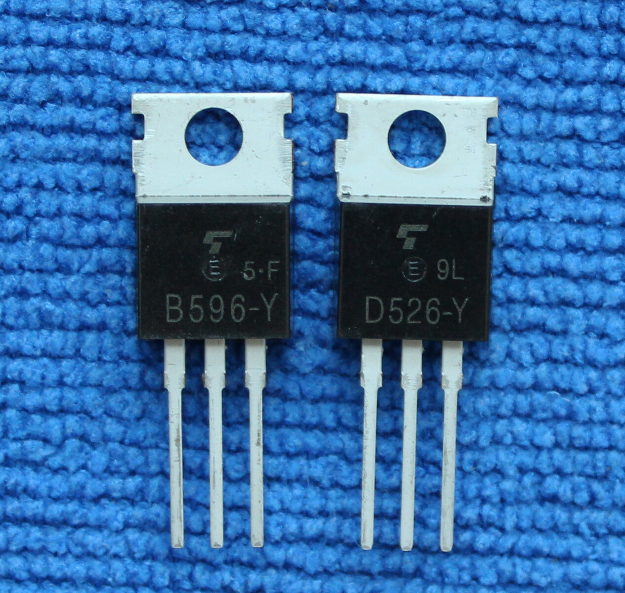 5pairs OR 10pcs 2SB596-Y/2SD526-Y 2SB596/2SD526 B596/D526 TO-220 | eBay