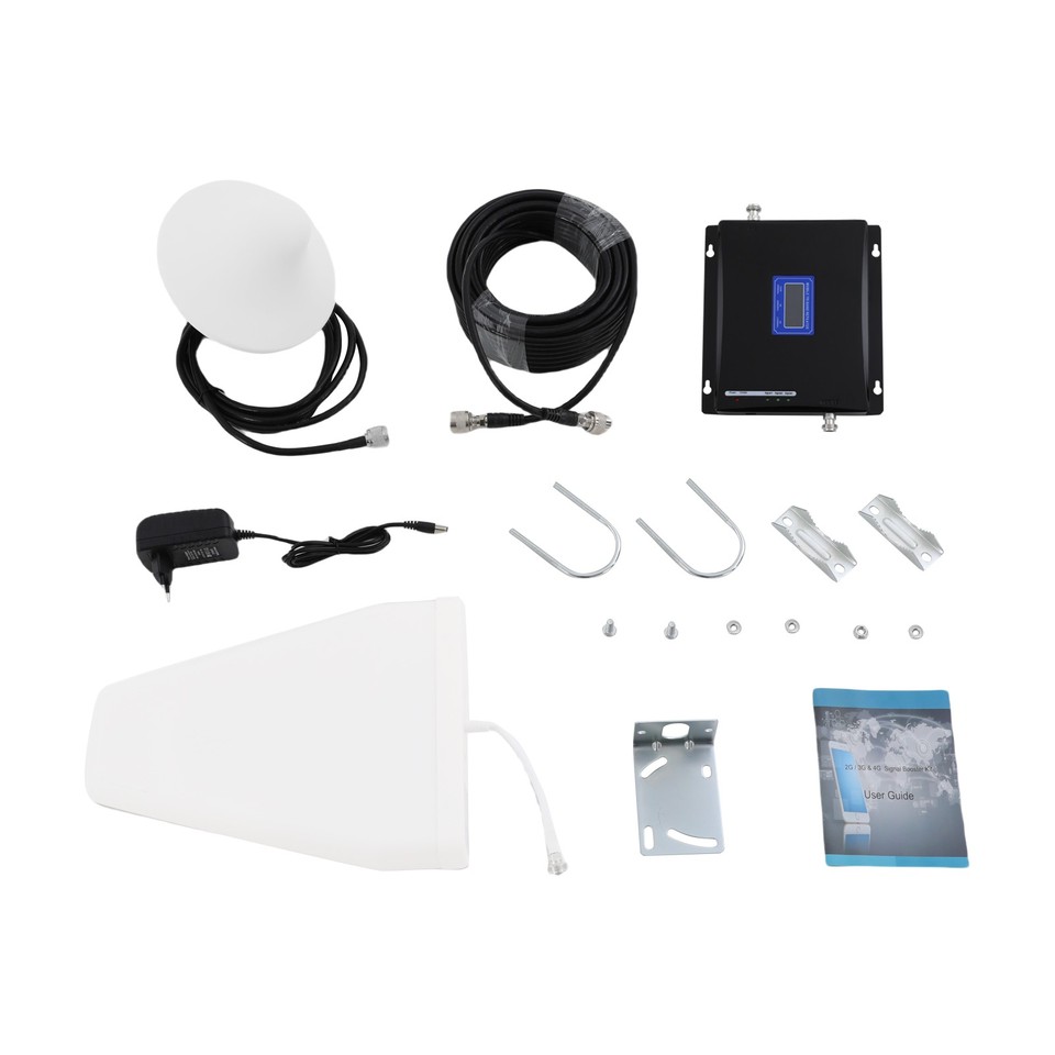 Tri-Band Signal Booster Cell Phone Signal Booster Signal Amplifier for ...