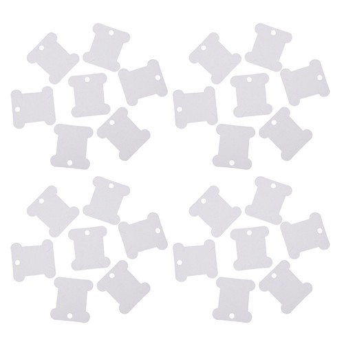 200Pcs Thread Winding Cards Paper Floss Bobbins for Embroidery Craft ...