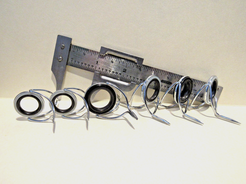 Casting Rod Guides - 1/2" & 5/8" Ring IDs - Perfection - Unused Vintage ...