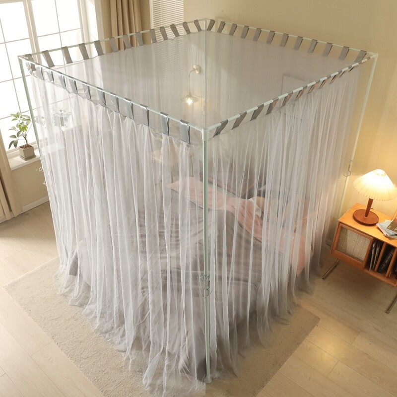 Luxury Canopy For Bed Drapes French Romantic Lace Mosquito Net & Alufer ...