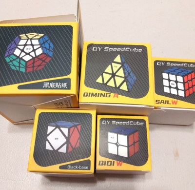 Qiyi Speed Cube Set 5 Pack Magic Puzzles Cubes | eBay