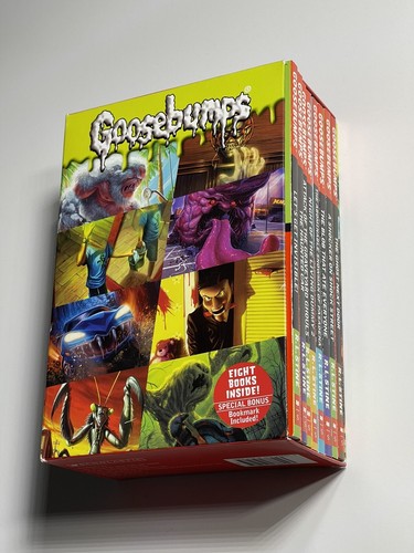 Goosebumps R L Stine 8 Books Boxed Set #b04 | eBay