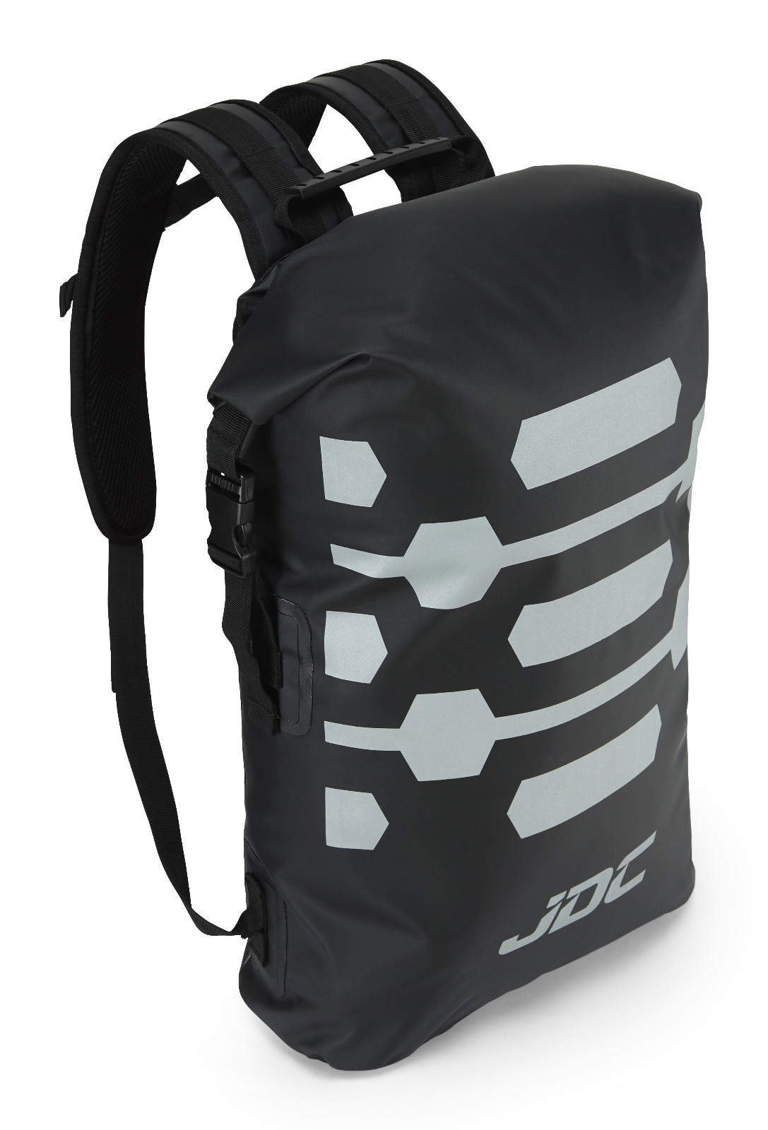 JDC Motorcycle Motorbike Rucksack 100% Waterproof Dry Bag 25L Hi-Vis ...