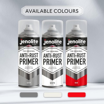 JENOLITE Anti-Rust Primer Aerosol Spray Paints | Rust Resistant ...