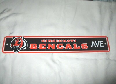 CINCINNATI BENGALS STREET SIGN NFL #010 SALE - NEW | eBay