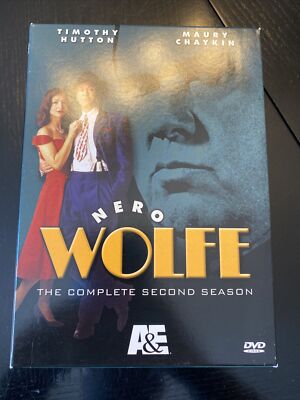 NERO WOLFE - The Complete Second Season (5 DVDs) OOP Rare Hutton Free ...