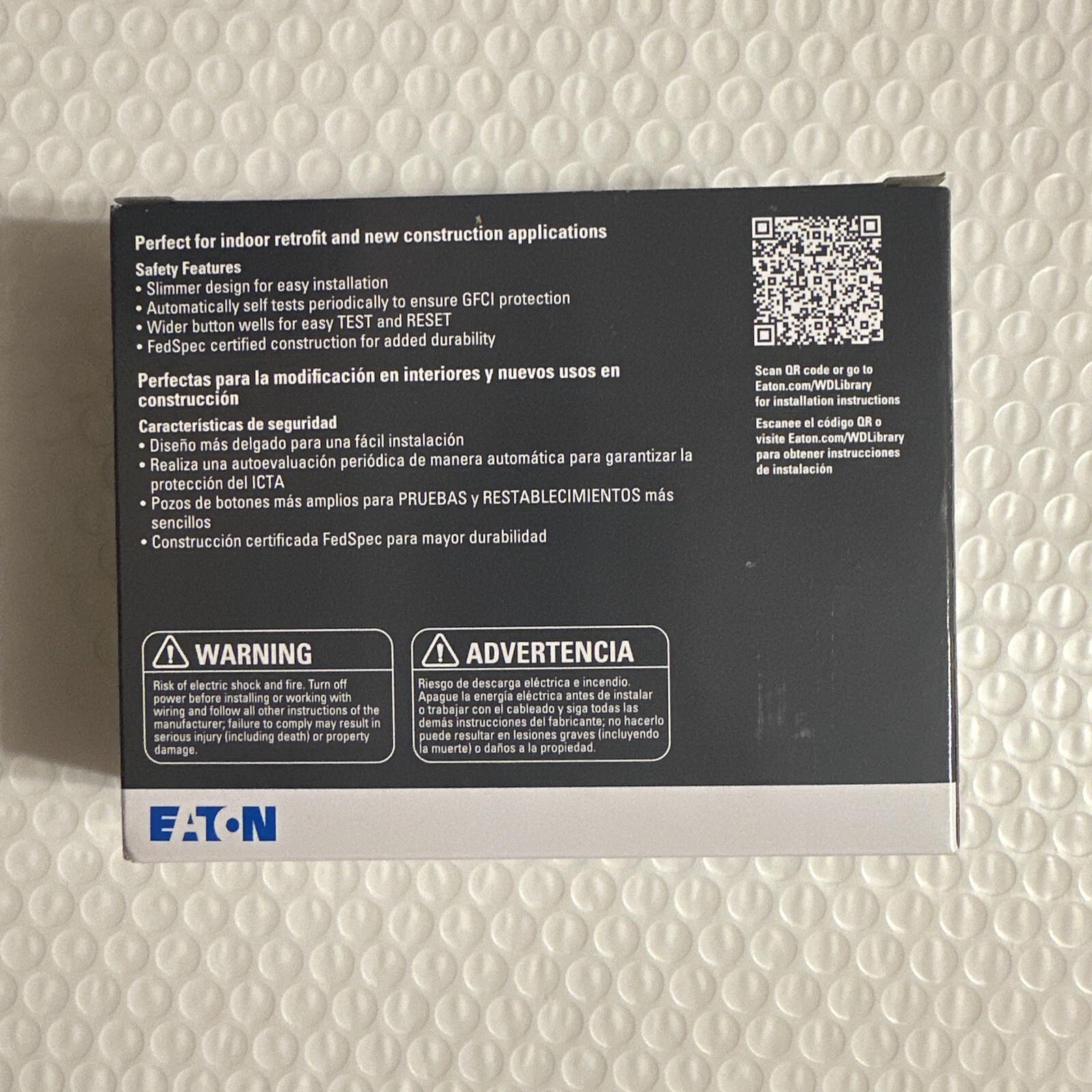 Eaton GF20W-3 20 Amp 125v GFCI Duplex Receptacle - White NON TR | eBay