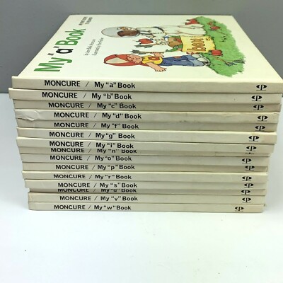 My First Steps To Reading Book Set 18 Piece Hardcover Jane Moncure 1990 ...