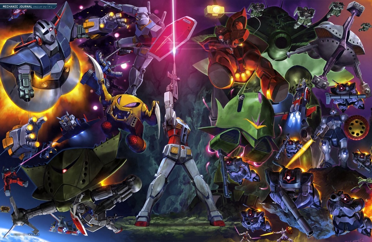 Mobile Suit Gundam Zeon Wallpaper "Gundam: Requiem For Vengeance"