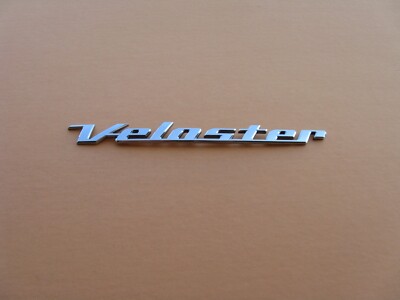 12 13 14 15 16 17 HYUNDAI VELOSTER REAR LID CHROME EMBLEM LOGO BADGE ...