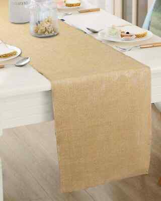 Hessian Burlap Table Runner 200cm | Rustic Wedding Party Decoration ...