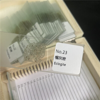 30um Geological Grinding Flakes Prepared Ore Rock Specimen Microscope ...