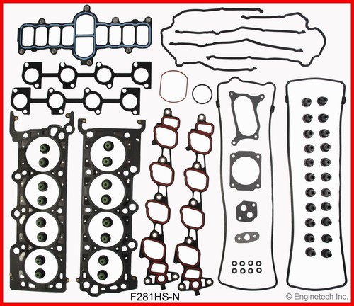 Engine Rebuild Fits Kit - Fits Ford 4.6L SOHC Truck Vin W E150/250 F150 ...