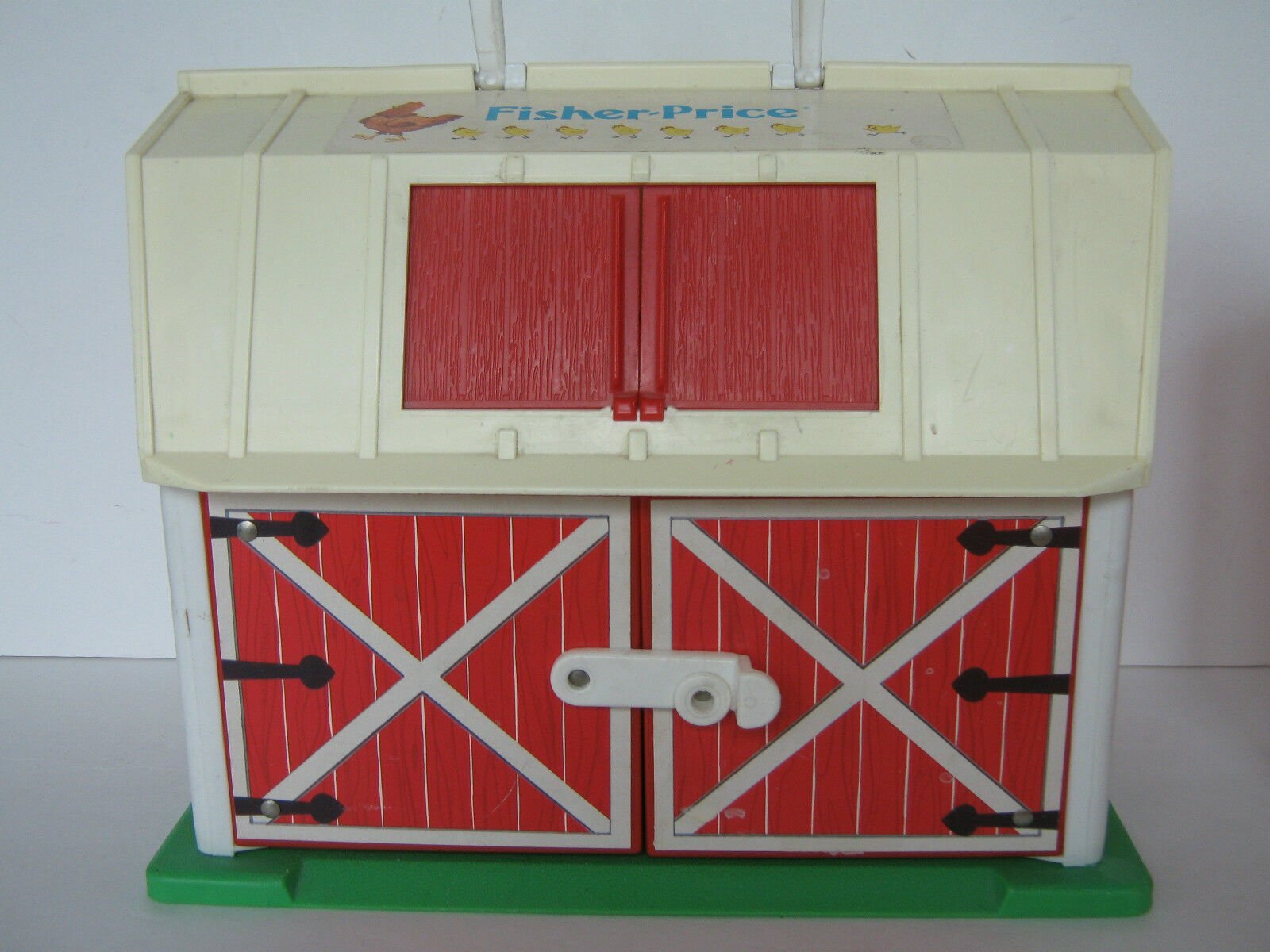 Fisher Price Play Farm 1968-1979 Barn Masonite Door Moo Collectors Vtg ...